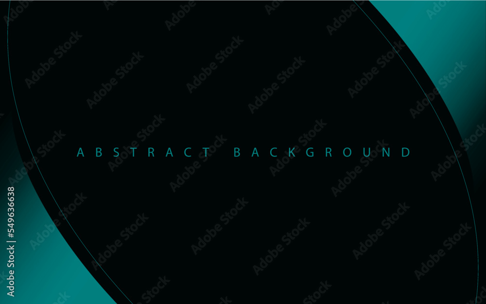 Black background with Tosca green color combination. Simple background ...