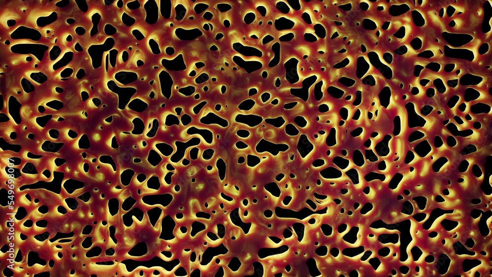 Organic porous material. Bone , nanoporous structures extreme ...