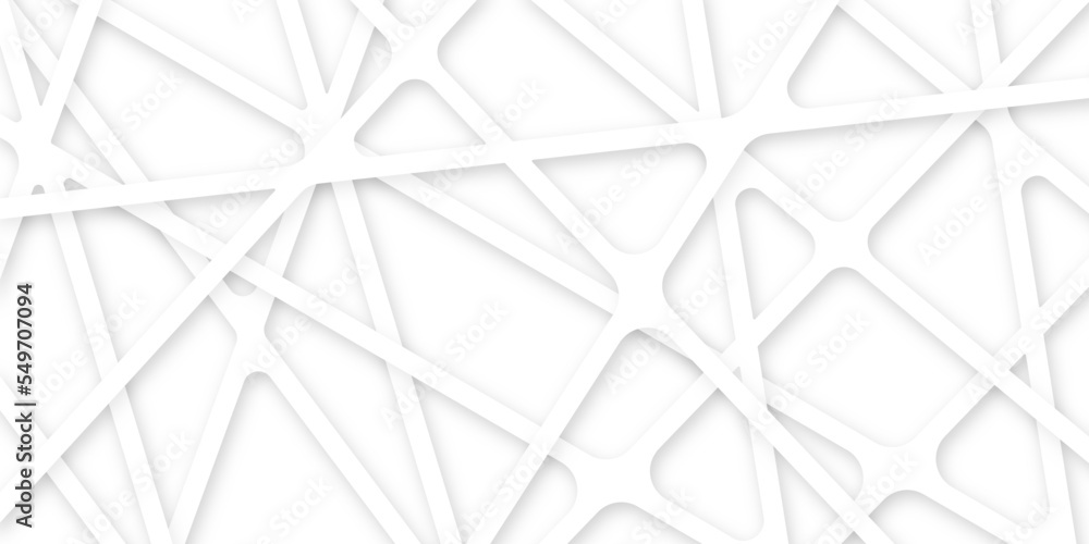 Abstract of white architectural structure pattern, Concept of future ...