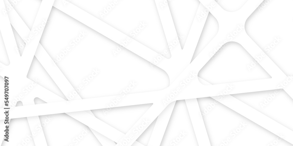 Abstract of white architectural structure pattern, Concept of future ...