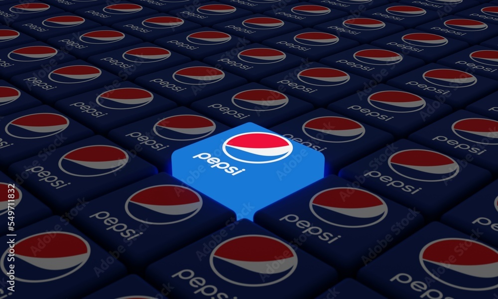 Melitopol, Ukraine - November 21, 2022: Pepsi logo icon isolated on ...