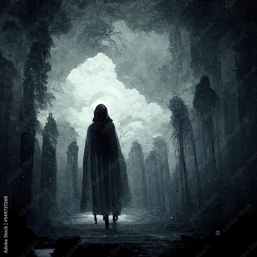 Death Reaper Hell Death Realm Ghost Land - Digital Art, 3D Render ...