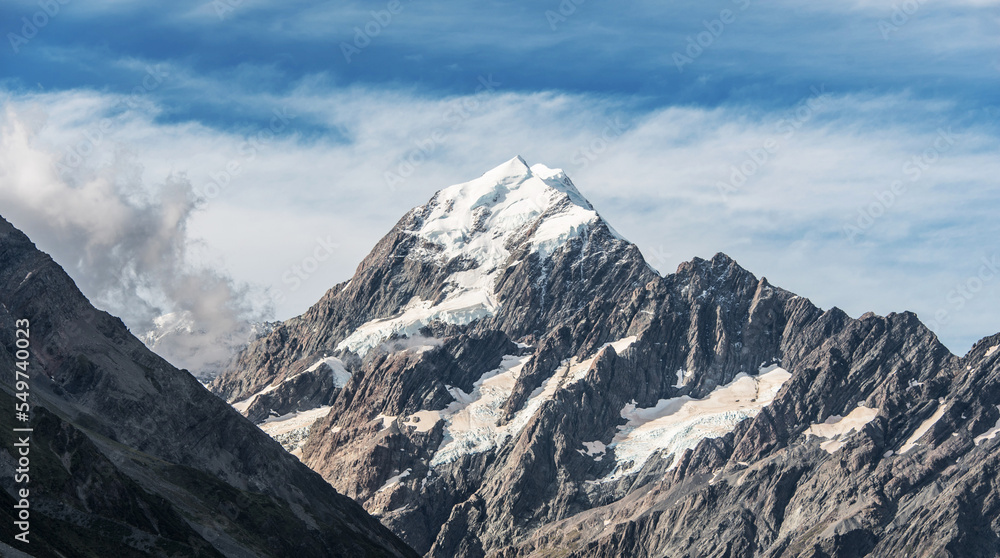 Mont Cook (Aoraki), Nouvelle Zélande Stock Photo | Adobe Stock