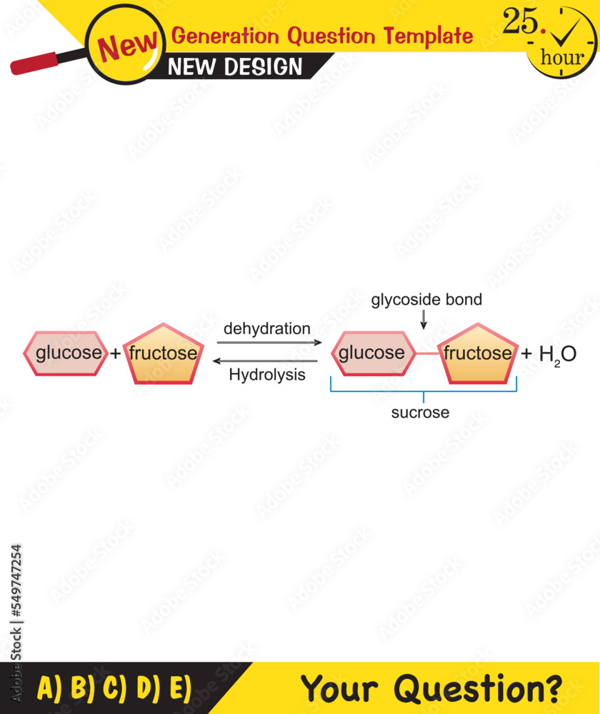 Biology - basic components of living things, sugar, phosphate, fat ...
