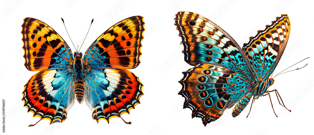 Two Beautiful Butterflies