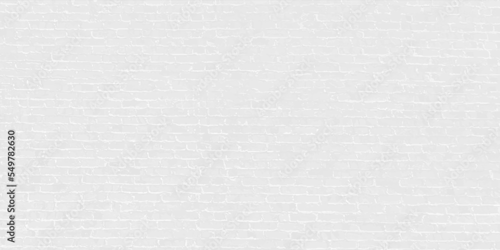 White brick wall texture seamless vector illustration. White texture ...