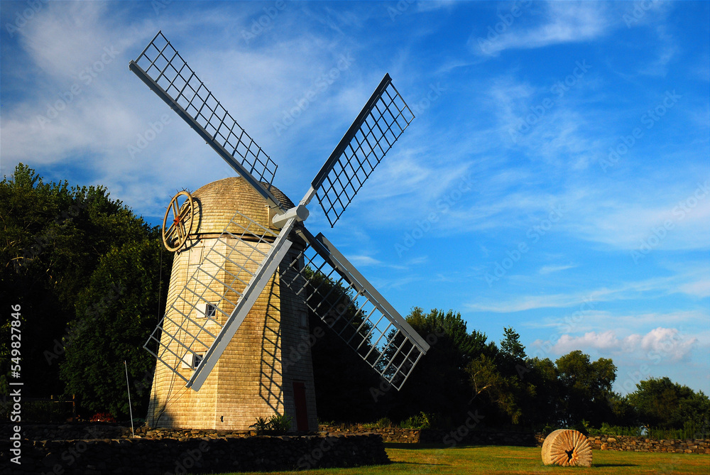 The Jamestown Windmill was built during the colonial days and recalls ...