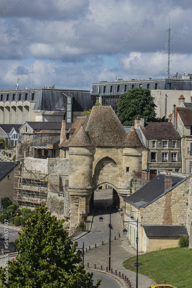 Porte d'Ardon - well preserved, fortified gate of the urban wall is one ...