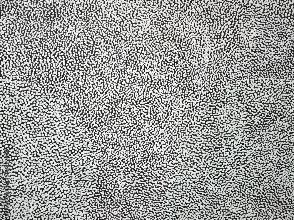 Abstract art background with hand painted dots design background for ...