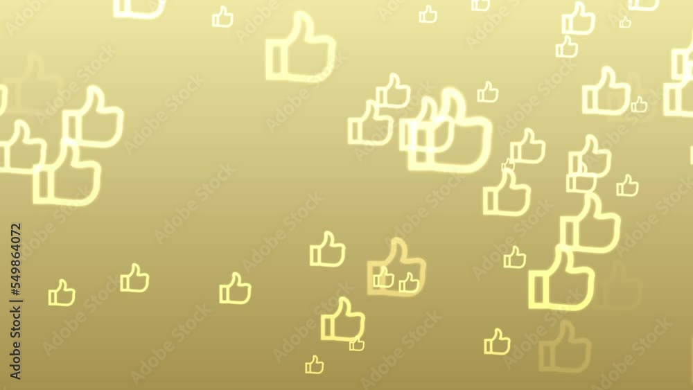Animated background animation video with SNS image Stock Video | Adobe ...