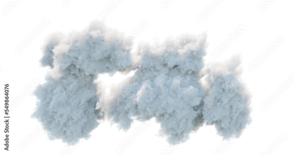 Realistic fluffy dense clouds on a png transparent background. Element ...