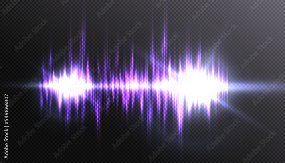 light effect. Bright light lines. Lighting for vector illustrations ...