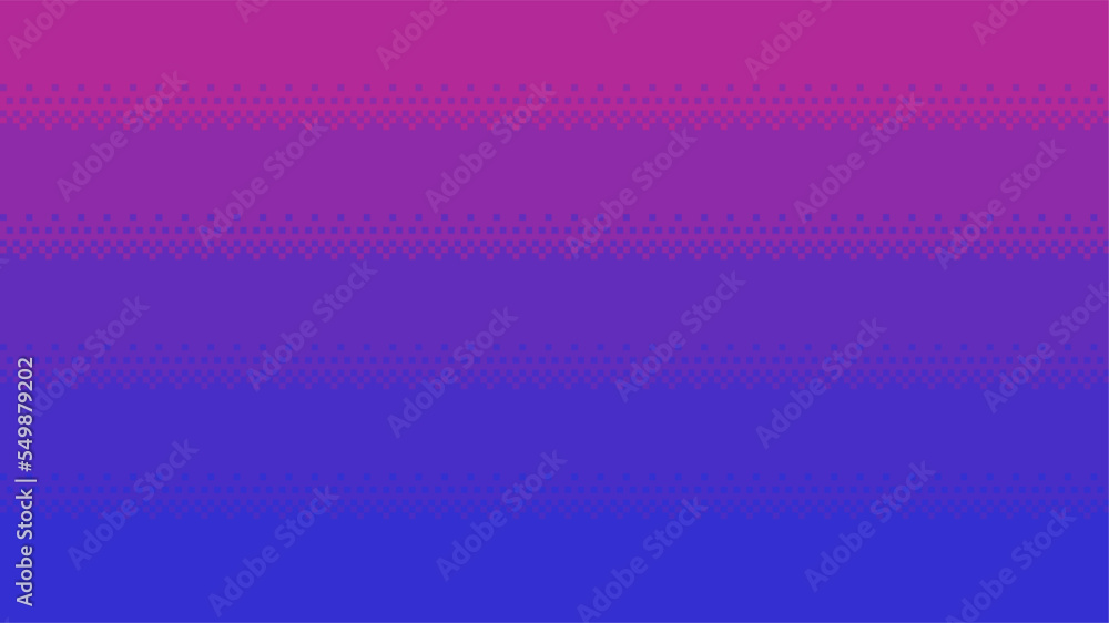 8bit Dithered Neon Bisexual Light Gradient Background, Pixelated ...