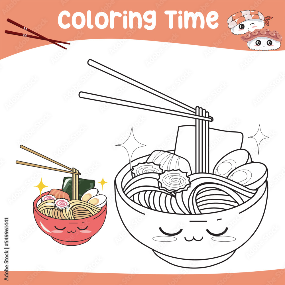 Coloring page for children. Educational printable coloring worksheet ...