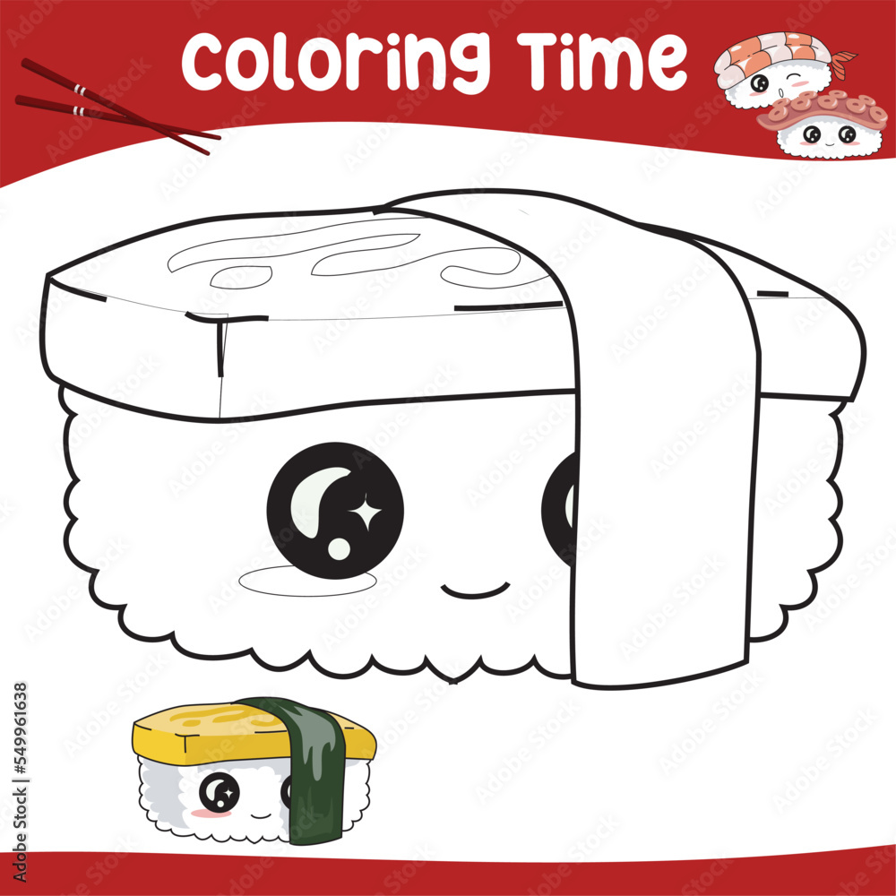 Coloring page for children. Educational printable coloring worksheet ...