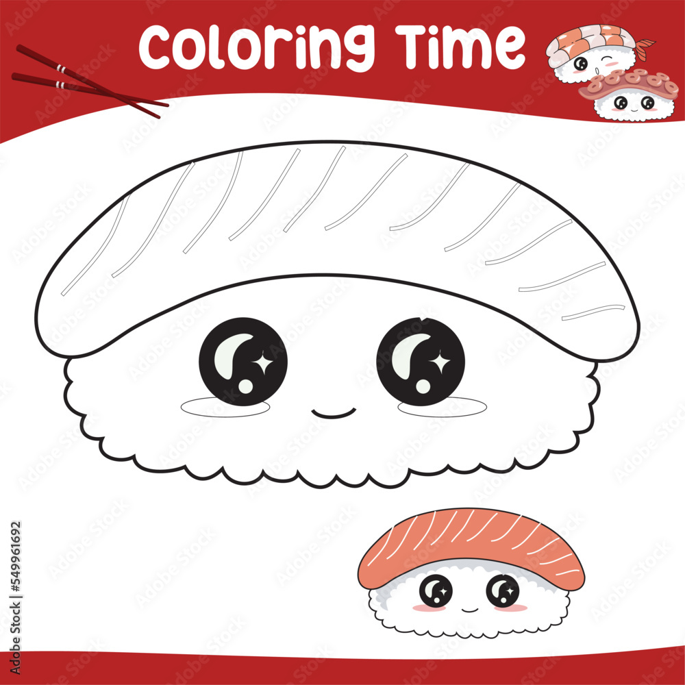 Coloring page for children. Educational printable coloring worksheet ...