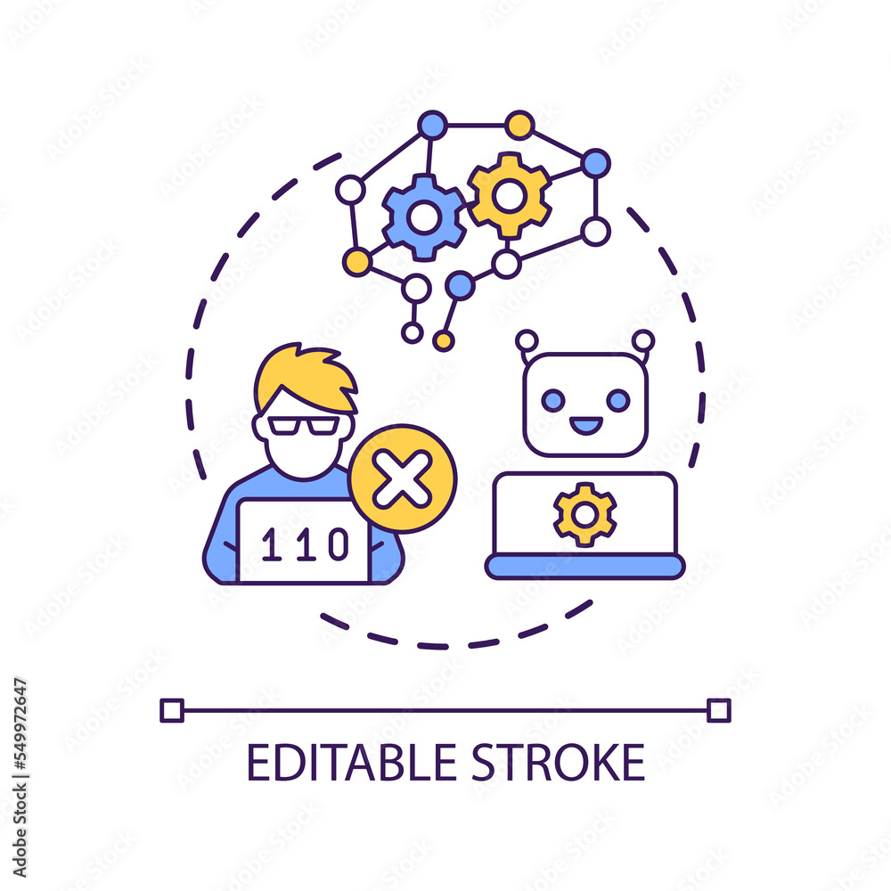 Grafika wektorowa Stock: Automate business process concept icon ... Grafika wektorowa Stock: Automate business process concept icon ...