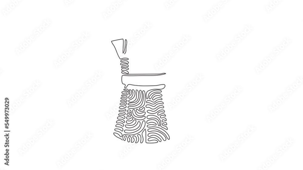 Single one line drawing Italian coffee maker, espresso machine, moka ...