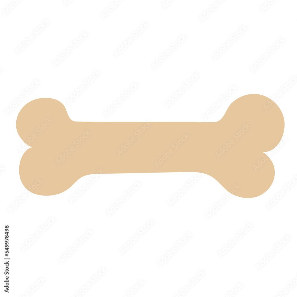 Big bone. Dog bone outline icon. Theme for dogs and other animals ...