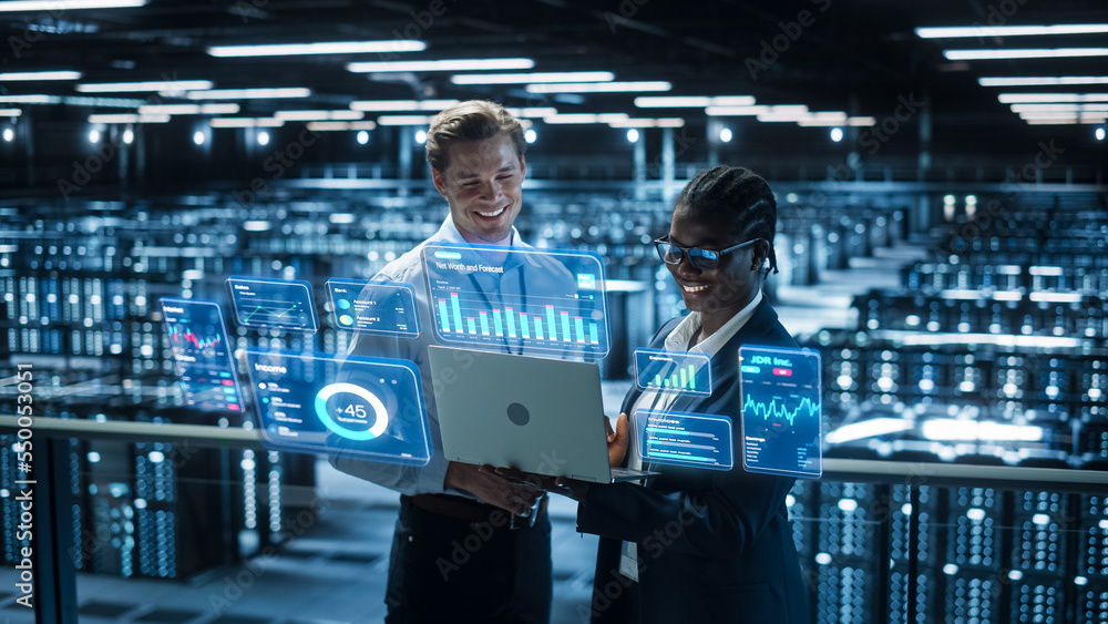 Technical Engineer and Project Administrator Using Computer in Modern ...