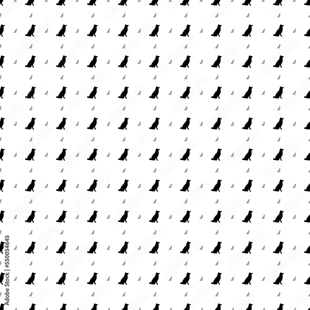 Square seamless background pattern from geometric shapes are different ...