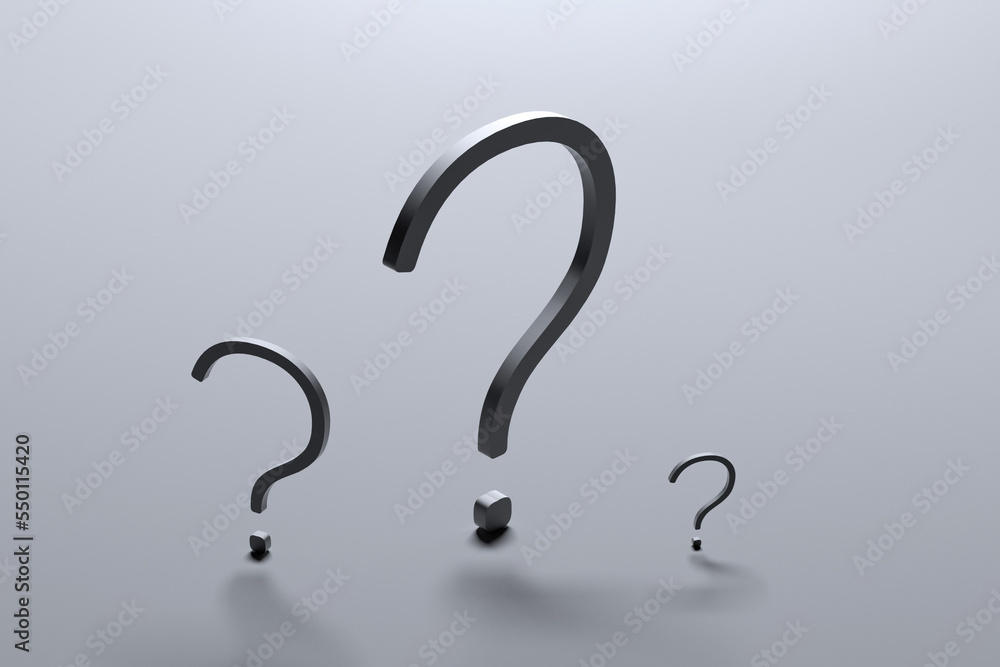 Question mark concept.Question mark symbol. Minimalistic question mark ...