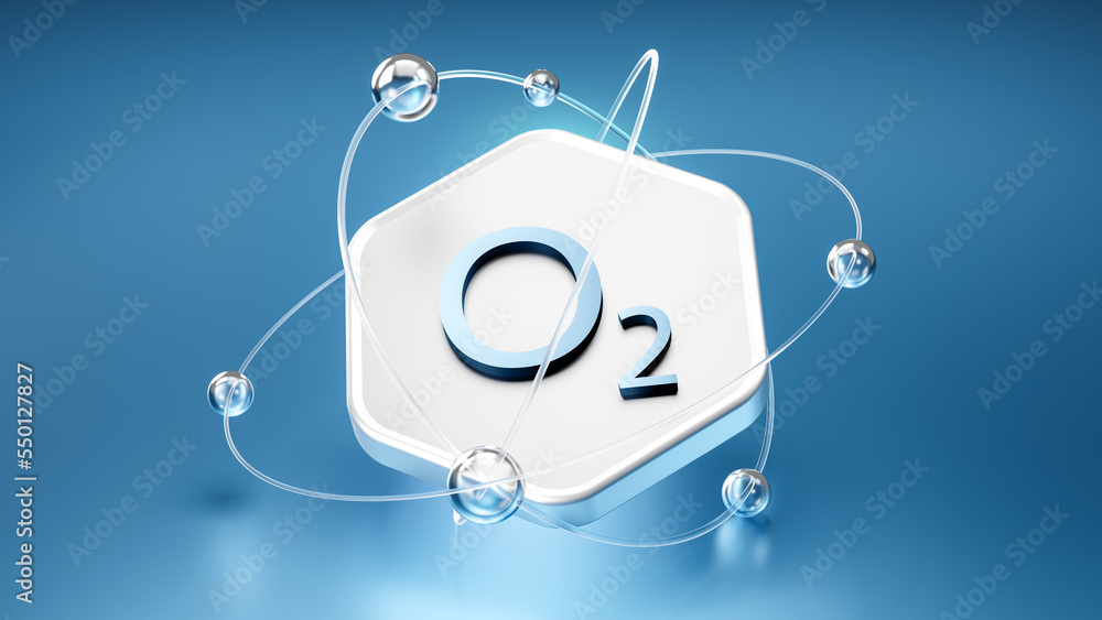 Oxygen Symbol O2