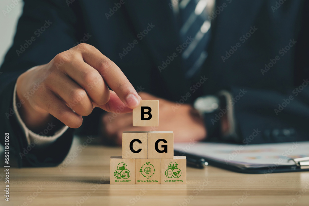 Bcg Concept For Sustainable Economy Development Bio Economy Circle