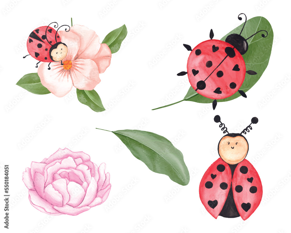 Cute Ladybug Clipart