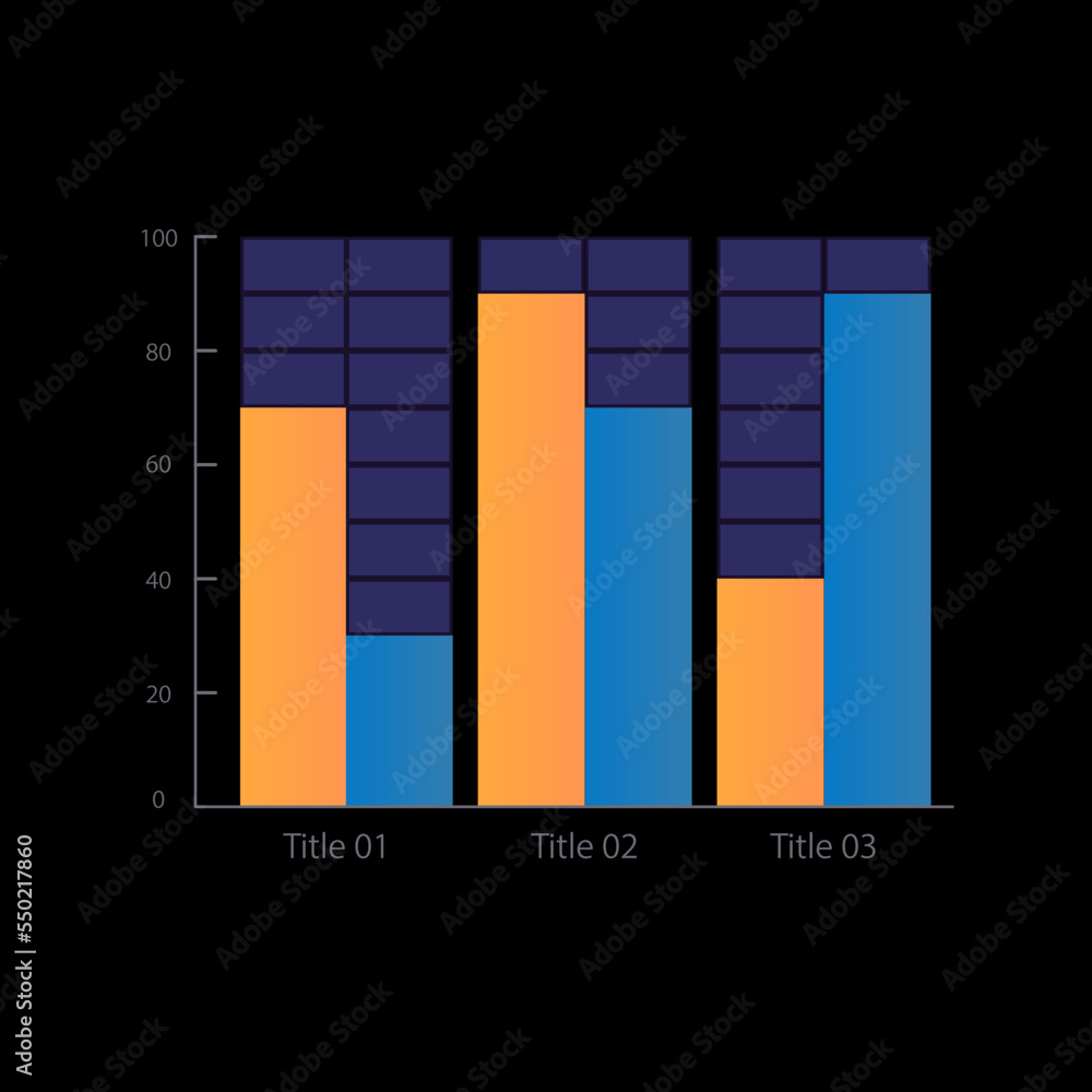 Manufacturing process efficiency infographic chart design template for ...