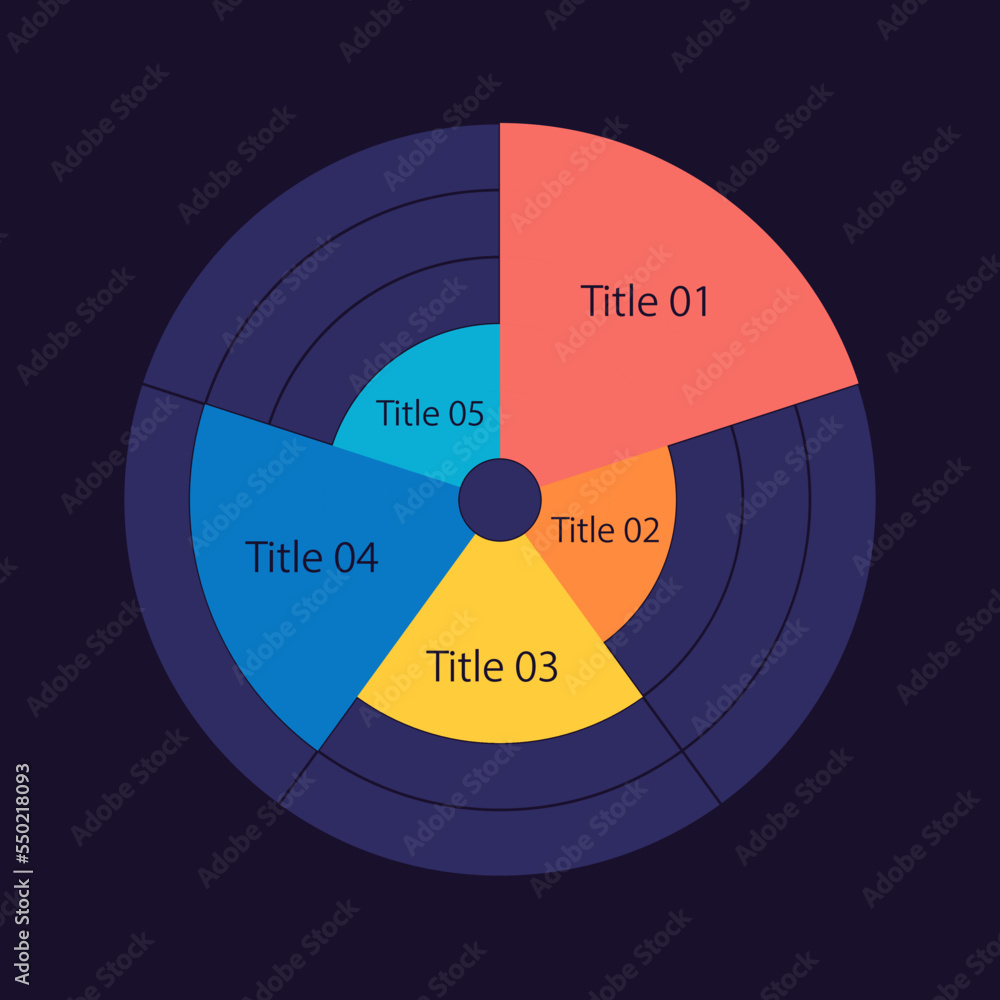 Sales by product analytics circle infographic design template for dark ... Sales by product analytics circle infographic design template for dark ...