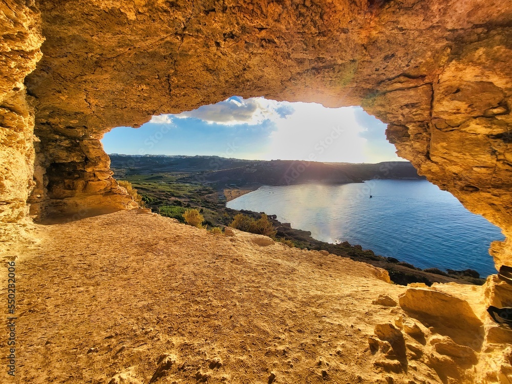 Active sport hobby. Beautiful nature seascape composition. This photo ...