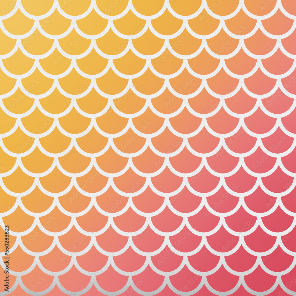 Mermaid Scales Gradient Background Stock Illustration | Adobe Stock