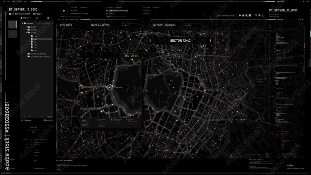 Police using the modern scanner to track runaway criminals position ...