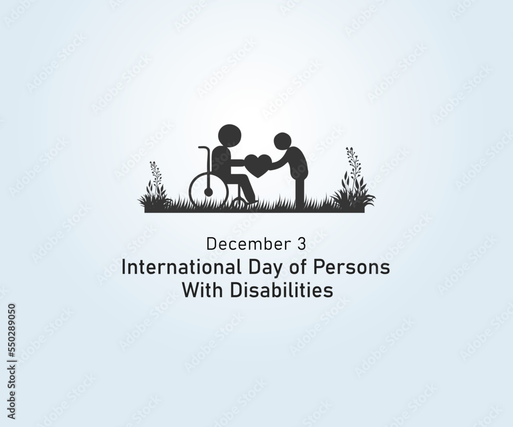 International Day of persons With Disabilities. 3rd December ...