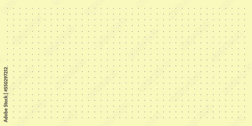 simple Sheet of blank cream color notebook dot grid paper new ...