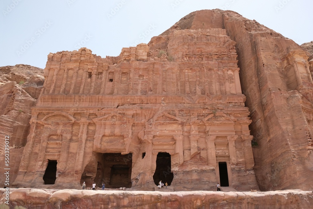 The Palace Tomb in large complex of Royal Tombs on so-called Royal Wall ...