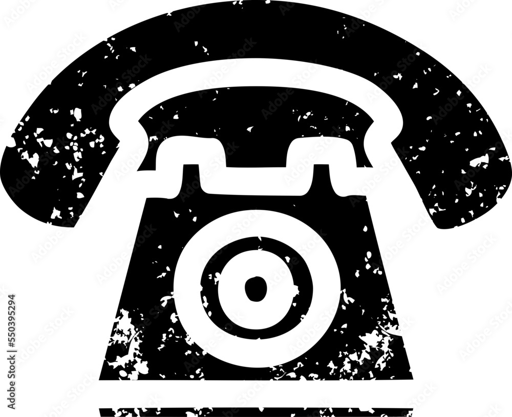 old telephone icon symbol Stock Vector | Adobe Stock