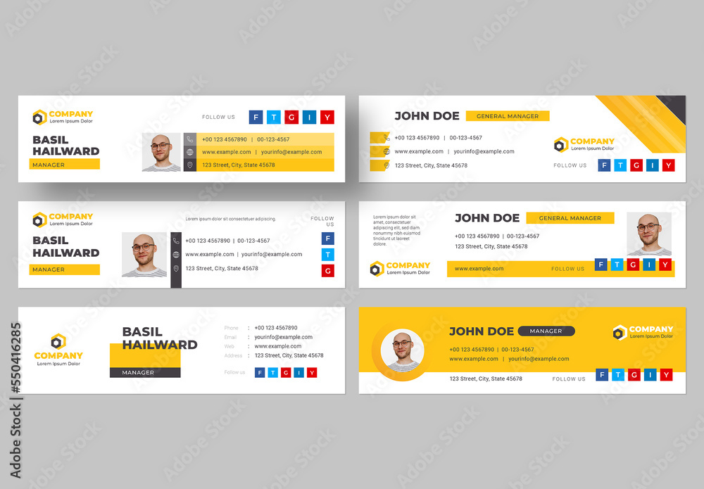 Proper Email Signature Layout