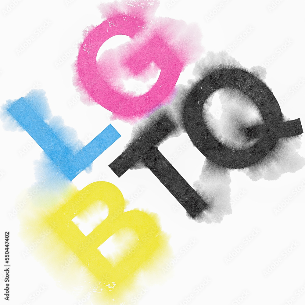 Poster LGBTQ poster design color bleed wallpaper – Wall Art | UkPosters