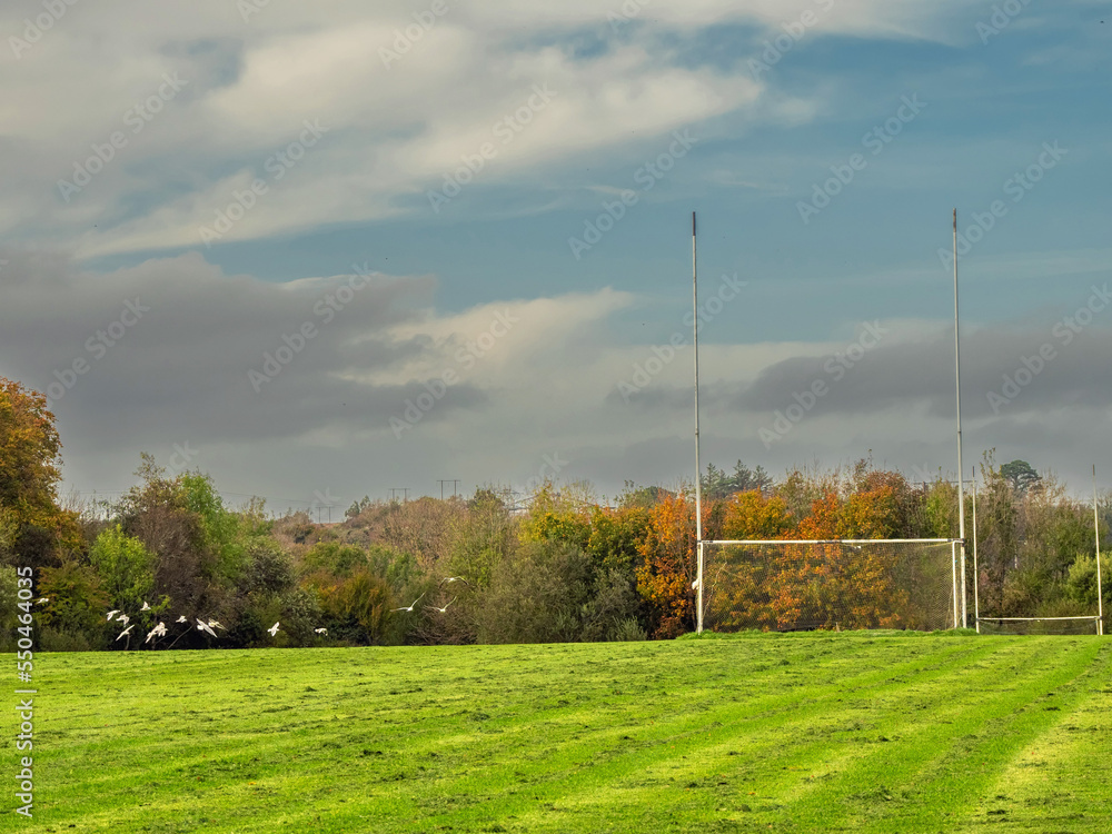 Training pitch for Irish National sport camogie, hurling, rugby and ...