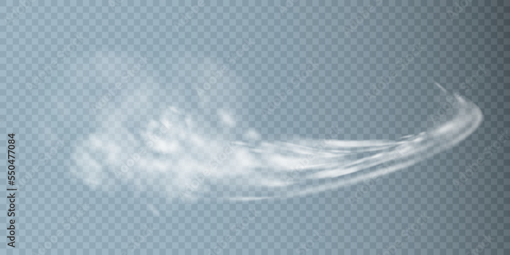 Vector texture Cold winter wind. Christmas cold snow effect.Smoke ...