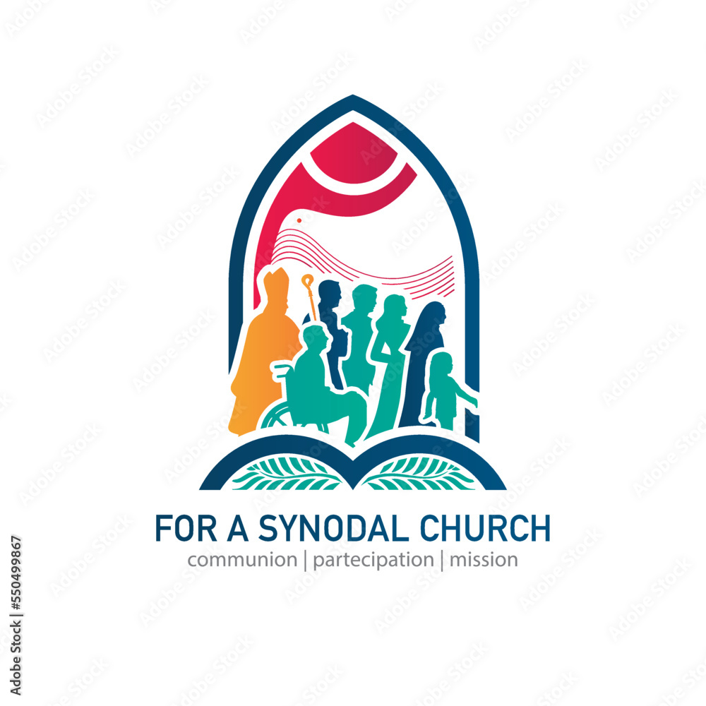 Synod Logo, Synodality Church Logo, For a Synodal Church: Communion ...