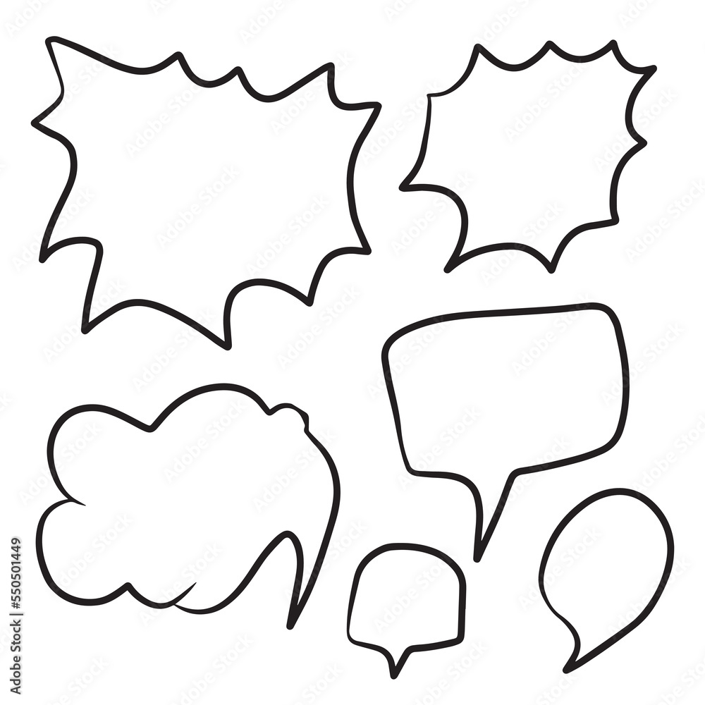 Blank empty white speech bubbles. 3d speech bubbles isolated on white ... Blank empty white speech bubbles. 3d speech bubbles isolated on white ...
