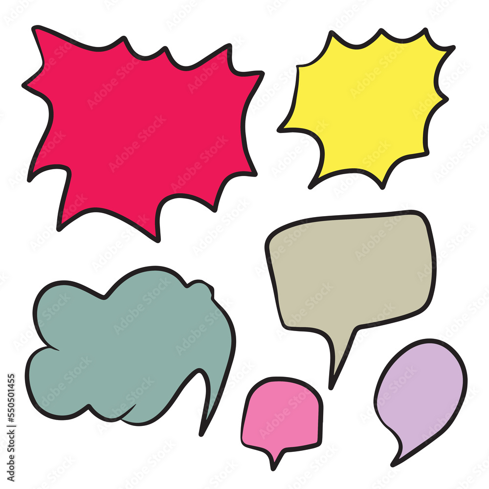 Blank empty white speech bubbles. 3d speech bubbles isolated on white ... Blank empty white speech bubbles. 3d speech bubbles isolated on white ...