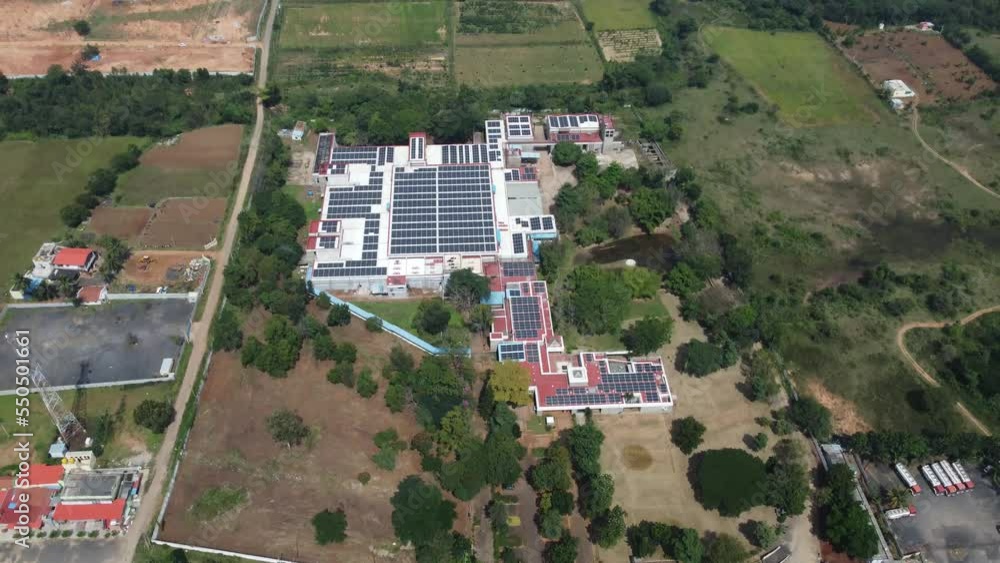 Energy self-sufficient factory using solar rooftop and battery energy ...