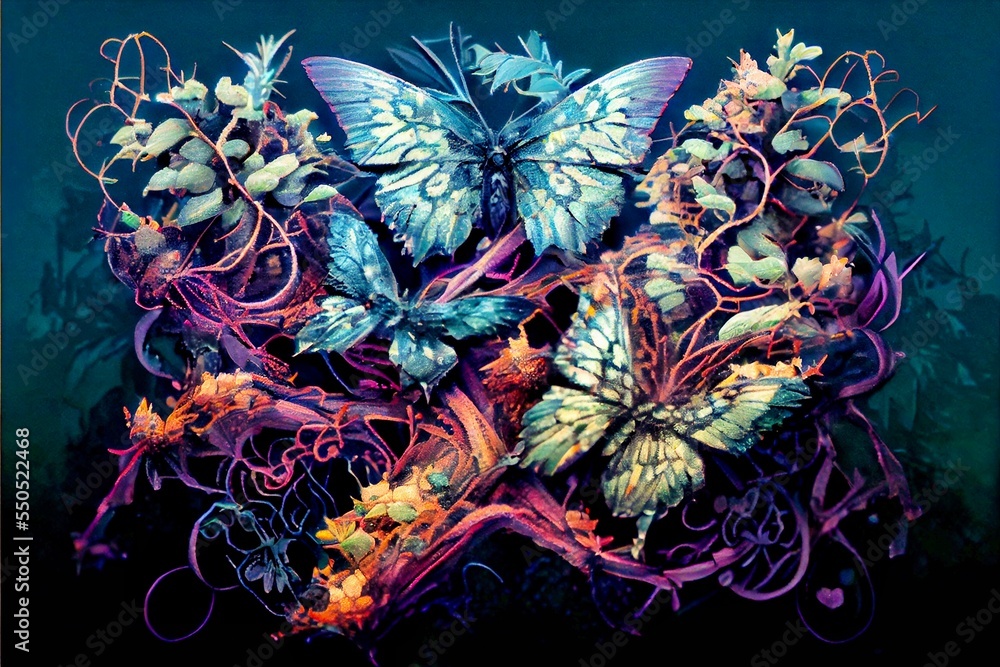 Abstract Butterfly Desktop Wallpaper