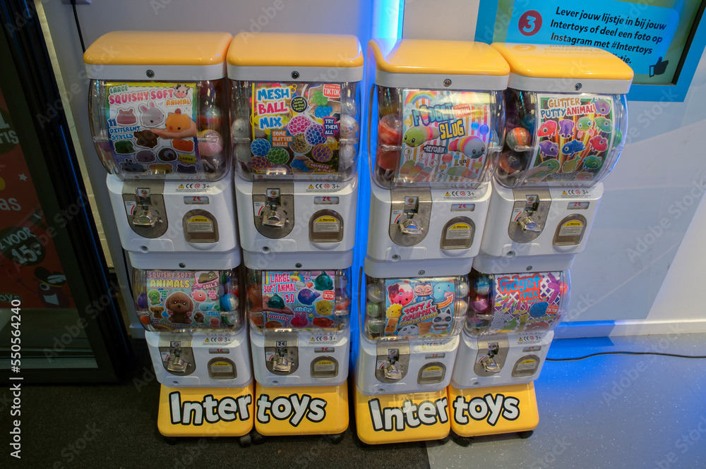 Gachapon Capsules Intertoys Store At The Gelderlandplein Square ...