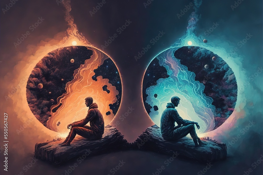 Spiritual Connection Between Two Persons, with electromagnetic ... Spiritual Connection Between Two Persons, with electromagnetic ...