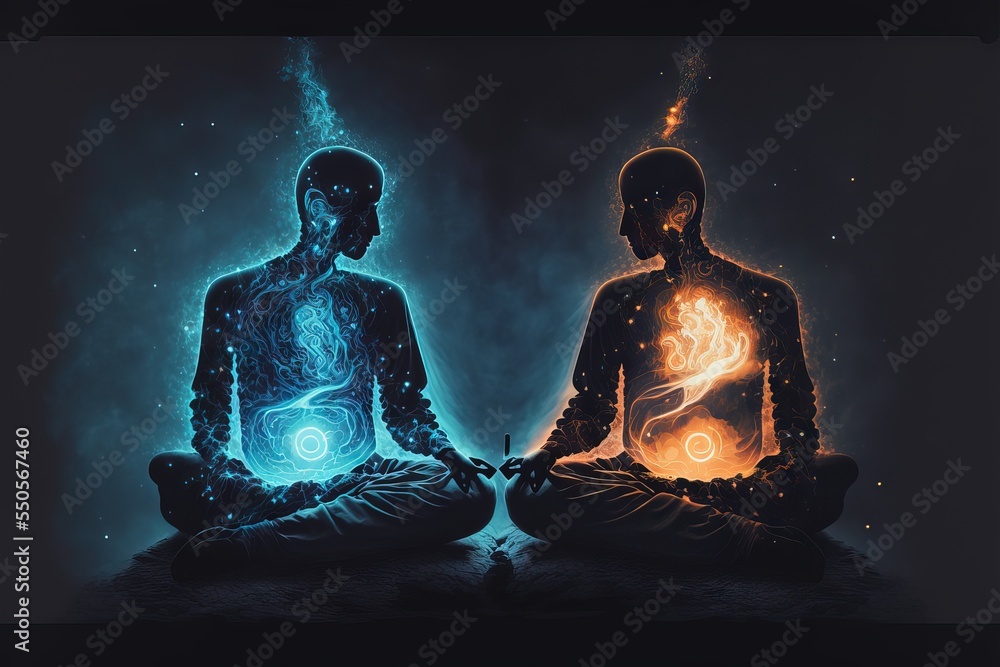 Spiritual Connection Between Two Persons, with electromagnetic ... Spiritual Connection Between Two Persons, with electromagnetic ...